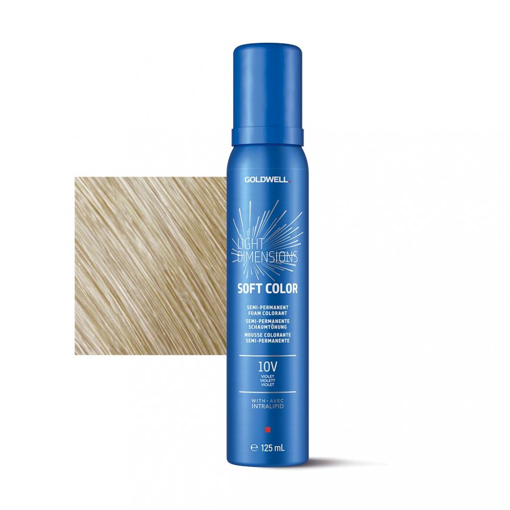 GOLDWELL Soft Color 10V pěnový přeliv viola blond 125 ml | Kosmetika ...